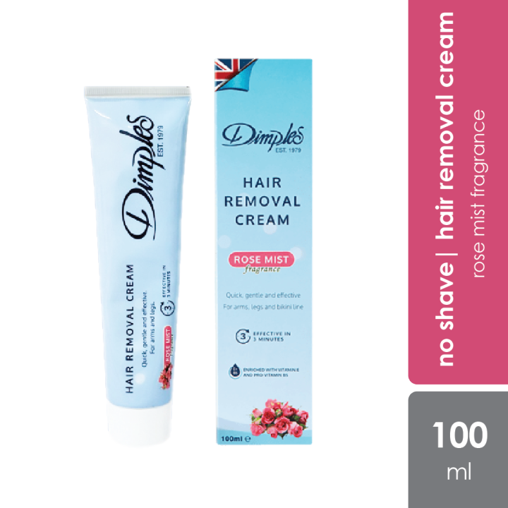Alpro Pharmacy Dimples Cream Rose Mist 100mL | Hair Removel Cream | Lazada