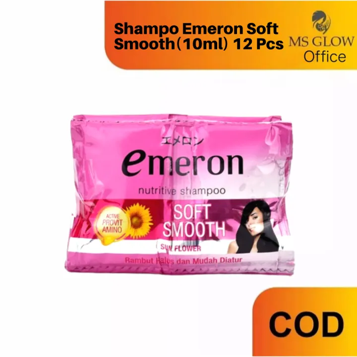 EMERON Shampo Soft & Smooth Sachet 10ml / Emeron Soft & Smooth / Untuk ...
