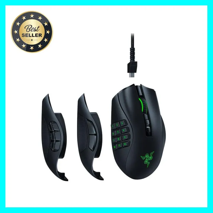 MOUSE Razer Naga Pro Wireless Gaming Mouse Model : MS-NAGA-PRO-2Y ...