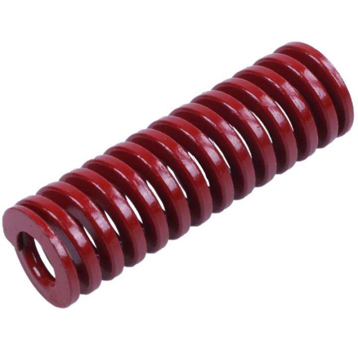 Red medium press compression spring loading die mold 16mm x 8mm x 50mm ...