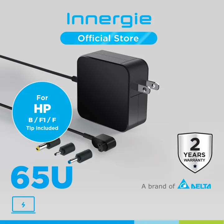 Innergie 65U อะแดปเตอร์สำหรับโน้ตยี่ห้อ HP 65 วัตต์ | Lazada.co.th