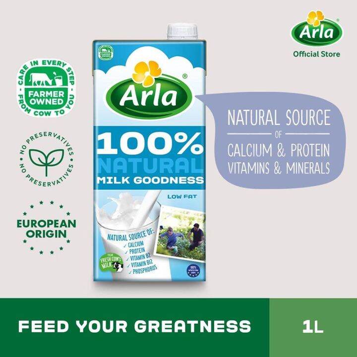 Hot sale Arla Low Fat Milk 1L | Lazada PH
