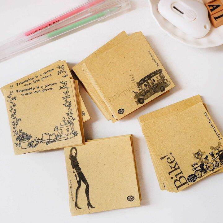 Papemelroti Loose Square Pad 100 Sheets Notes Notepad | Lazada PH