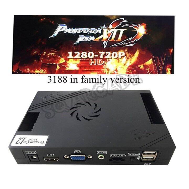 Pandora Game Box 12 Arcade 3188 in 1 Jamma Game Board for Arcade ...