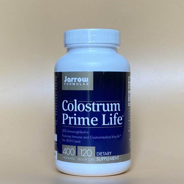 Bovines Colostrum แคปซูล Colostrum แคปซูลไม่เป็นพิษ Jarrow 120ธัญพืช ...