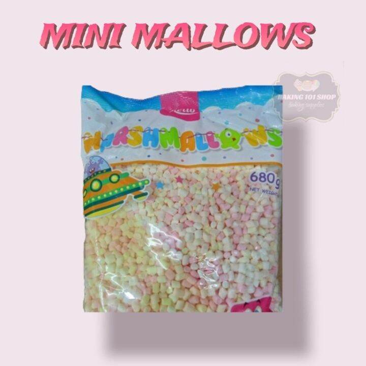 MINI MINI MALLOWS ASSORTED 680GRAMS ( MELLO) | Lazada PH