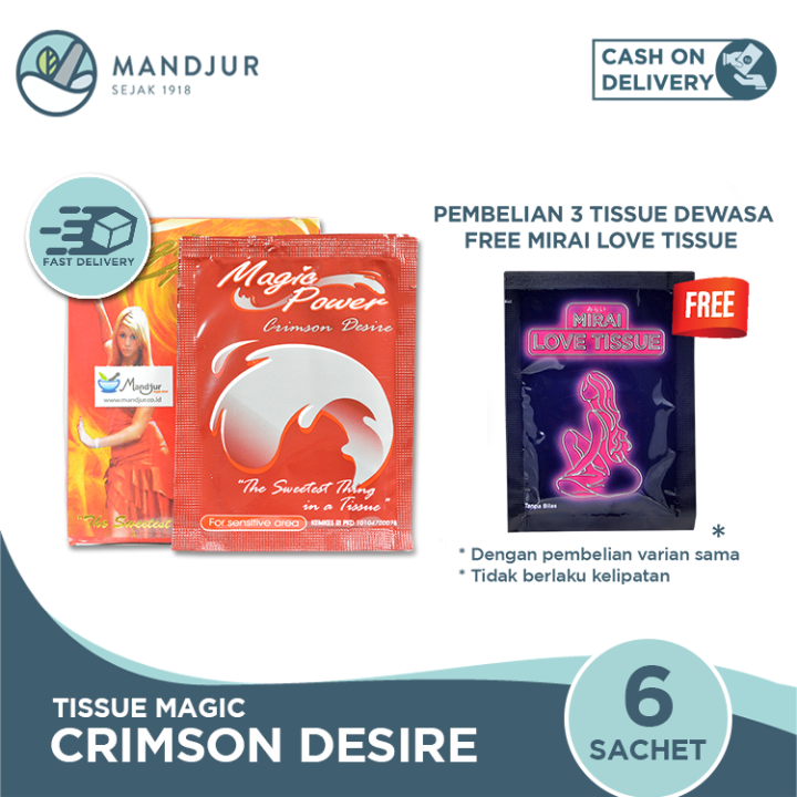 Tissue / Tisu Super Magic Crimson Desire | Lazada Indonesia