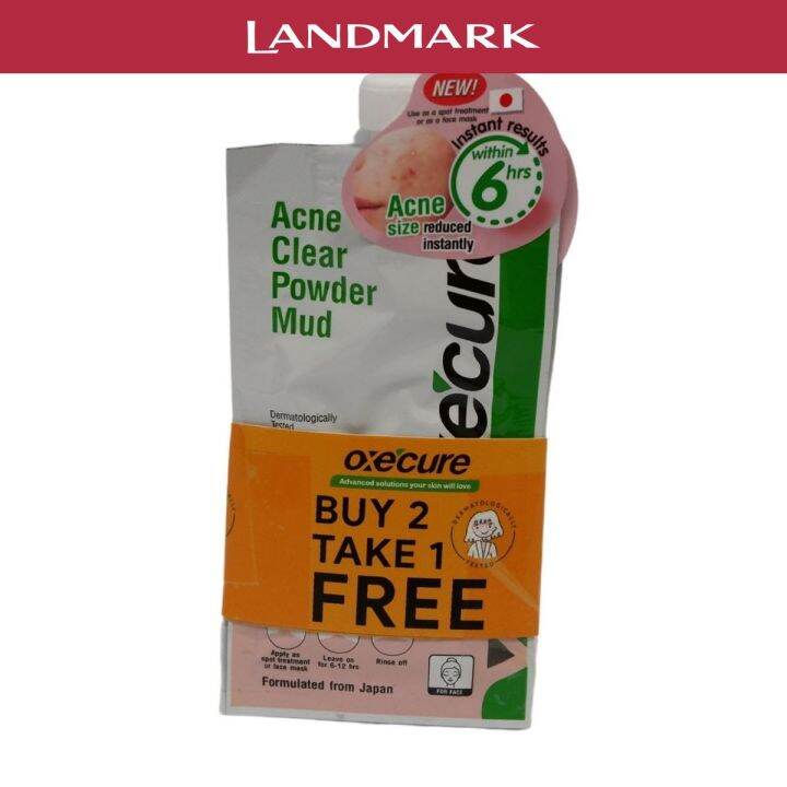 Ox Sulit Savers Oxecure Acne Clear Powder Mud 5G Trio Buy 2 Take 1 ...