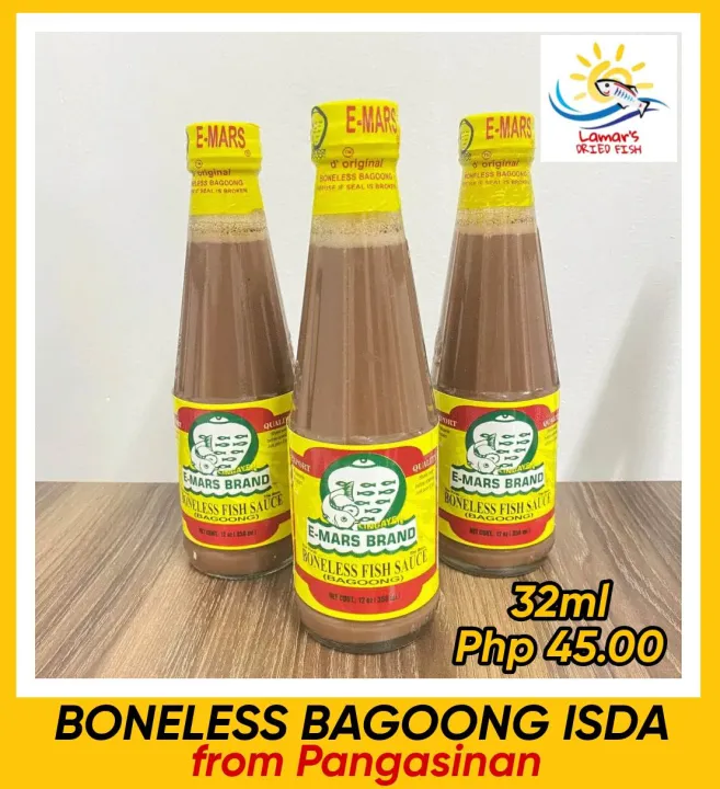 LAMAR'S DRIED FISH BAGOONG ISDA MAGAGAMIT SA LUTUIN AT MASARAP NA ...