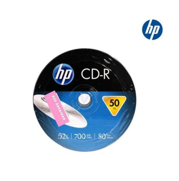 HP CD-R 80min/700MB แผ่นซีดี 50แผ่น (ของแท้) | Lazada.co.th