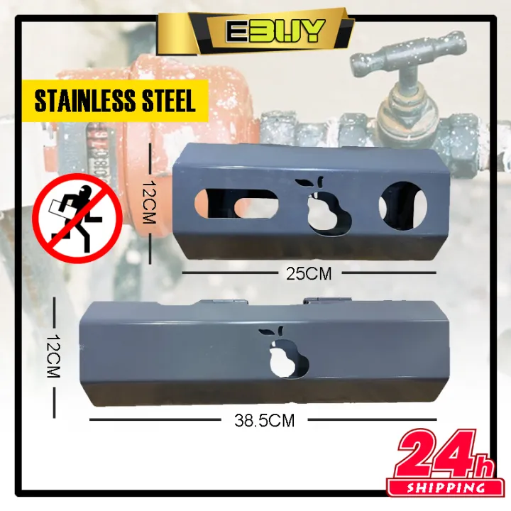 Sainless Steel Outdoor Security Anti Theft Water Tap Meter Lock ...