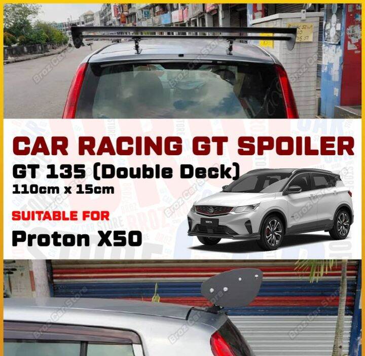 ️ Proton X50 - Car Racing GT Spoiler Coated Aerodynamics Design ...