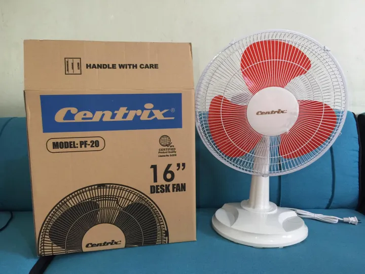 CENTRIX DESK FAN CXDF-1622B (ACTUAL PHOTOS) | Lazada PH