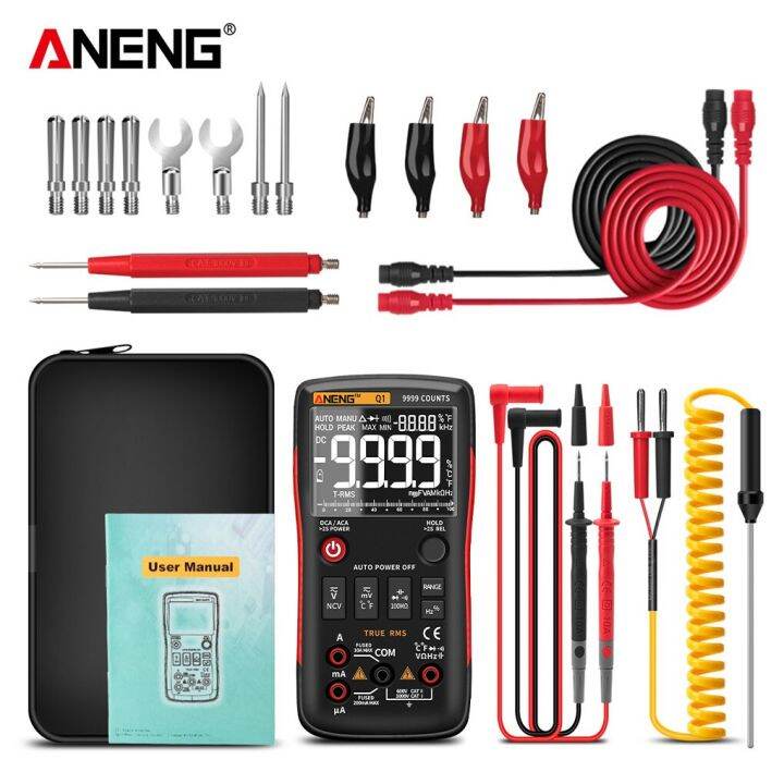 ANENG Q1 Digital Multimeter 9999 Counts Tester Professional Meter ...