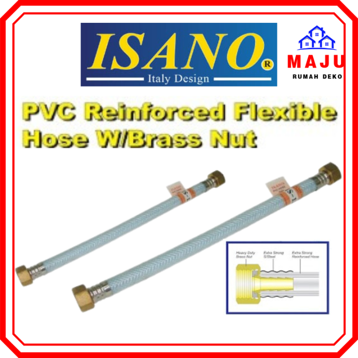 MAJU Isano High Pressure PVC Reinforced Flexible Hose Toilet Bowl ...