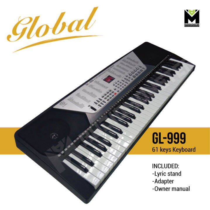 Global GL-999 61 keys Electronic Keyboard | Lazada PH