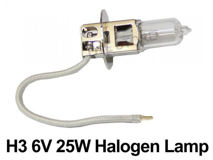 H3 6V 25W Halogen Lamp (5 unit/10 unit) | Lazada