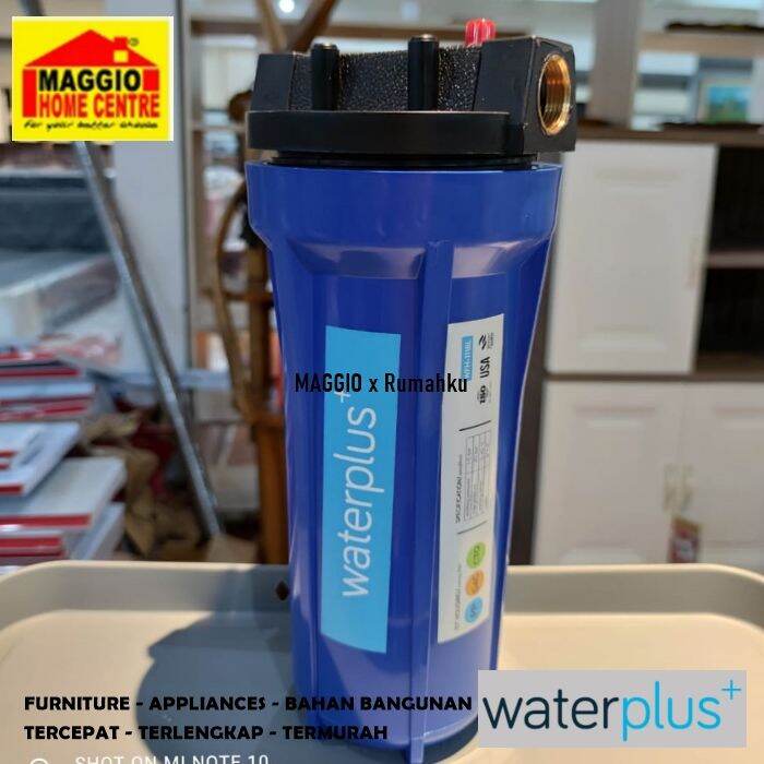 Rumah Filter Air - Filter Housing 10" WFH 111BL - WATERPLUS | Lazada ...