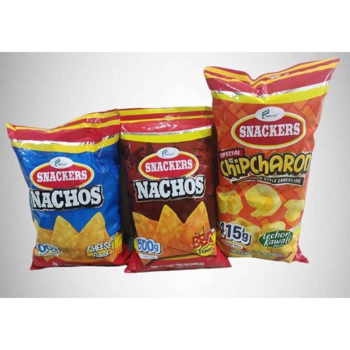Snackers Nachos (BBQ CHEESE CHIPCHARON FLAVOR) | Lazada PH