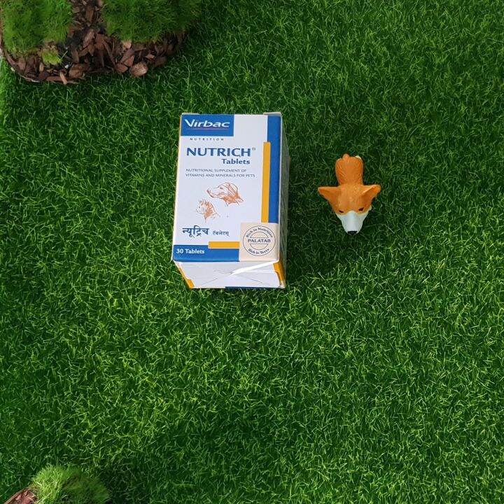 Virbac Nutrich Tablets 30 Tabs | Lazada PH