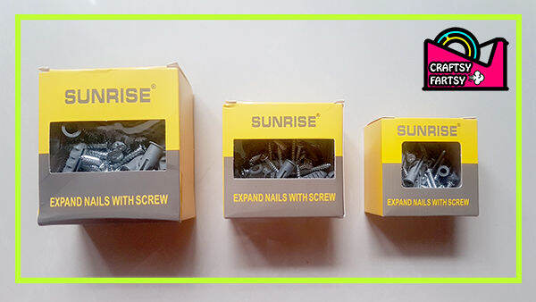 (PER BOX) Sunrise Tox w/ Screw #6, #8, #10 | Lazada PH