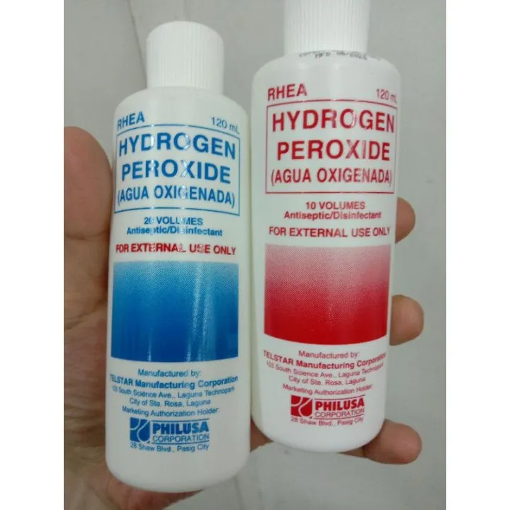RHEA Hydrogen Peroxide (Agua Oxinada) 120 ml, 500 ml, 1000 ml | Lazada PH