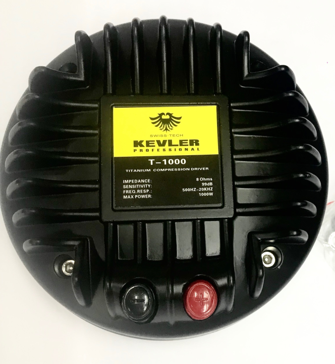 Kevler T-1000 1000W 8ohms Titanium Dome Compression Driver | Lazada PH