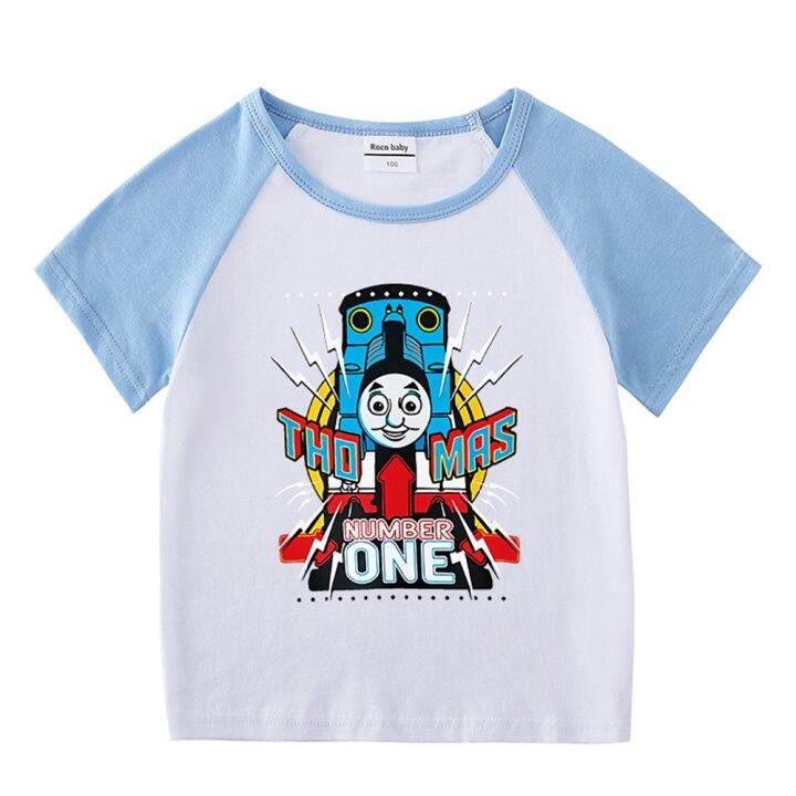 Thomas And Friends Sando เสื้อผ้า T เสื้อสำหรับเด็กเสื้อขาย1 2 3 4 5 6 ...