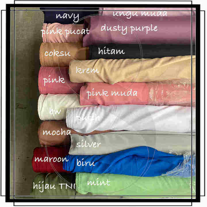 KAIN MOSSCREPE | Lazada Indonesia