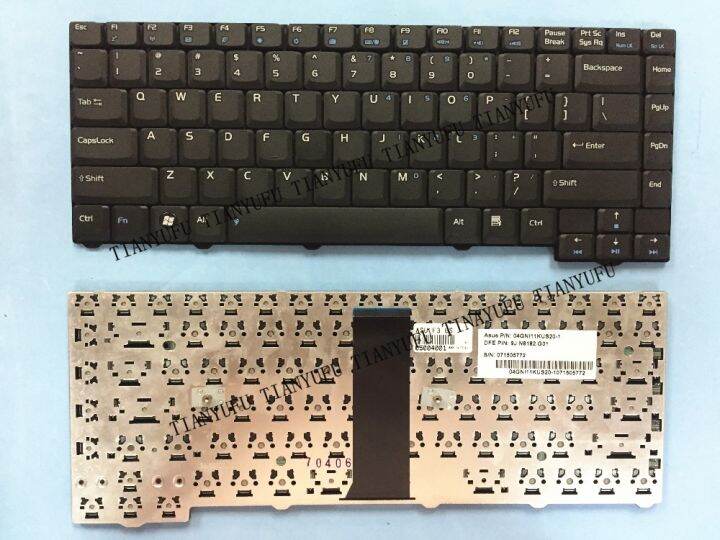 English NEW F3 KEYBOARD For ASUS F2 F2J F2F F3S Z53U Z53J F3J F3U F3 US ...