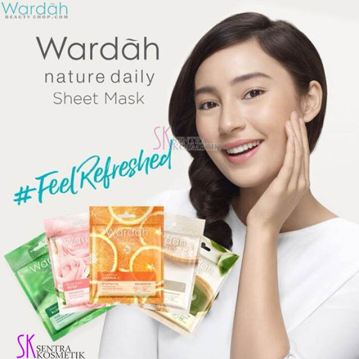 WARDAH Nature Daily Sheet Mask - 20 ml | Lazada Indonesia