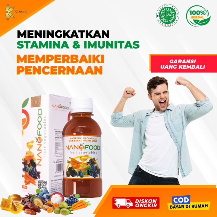 NANOFOOD Madu Multivitamin Dan Suplemen Makanan Untuk Daya Tahan Tubuh ...