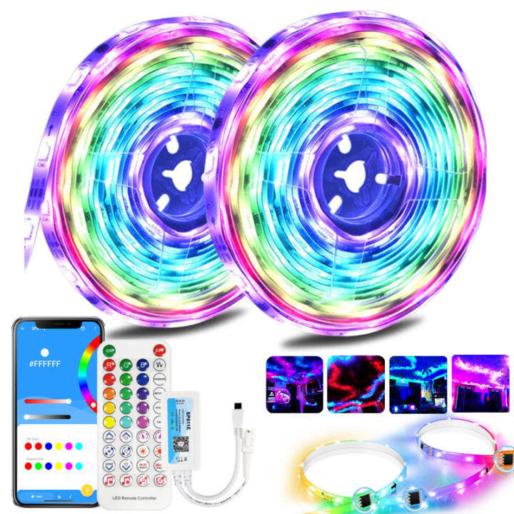 30M 20M 15M LED Strip Light RGB Cloud Ceiling Light Dream Lightning ...