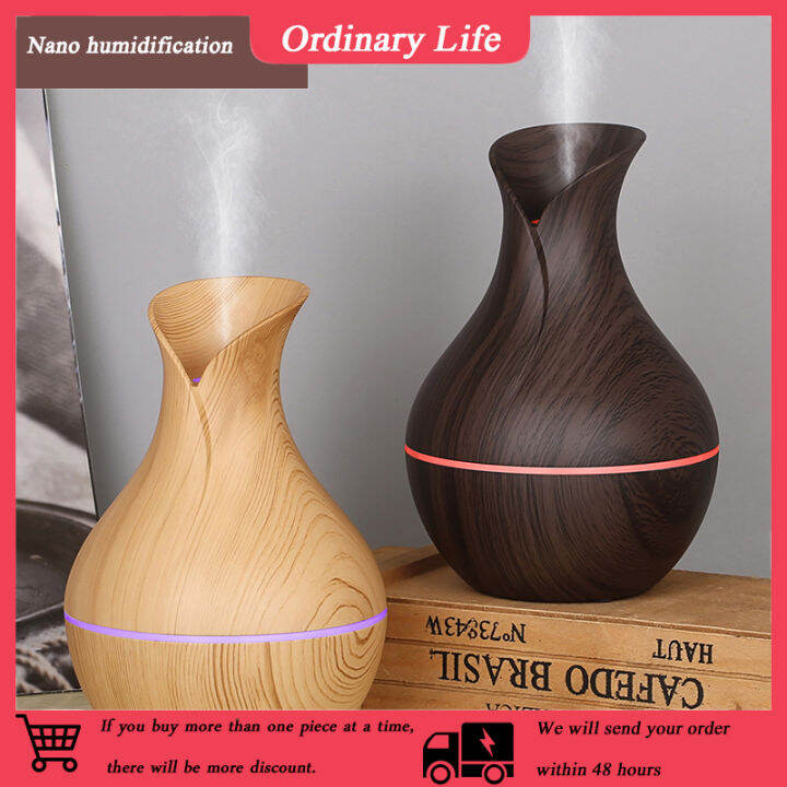 200ML wood humidifier USB Atomization Air Humidifier Office and home ...