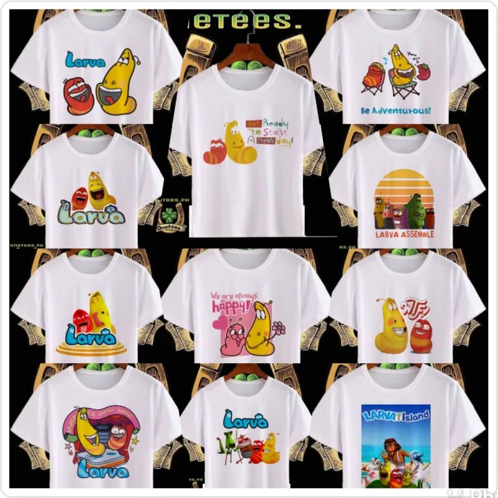 LARVA T-SHIRTS FOR KIDS AND ADULT | Lazada PH