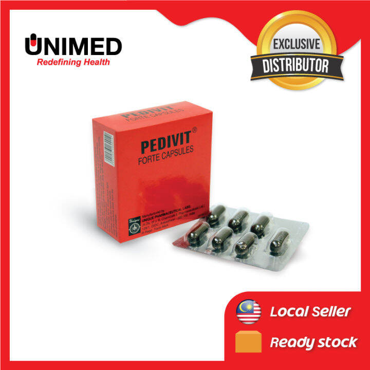 Pedivit Forte (Multivitamin) Capsule 21’s | Lazada
