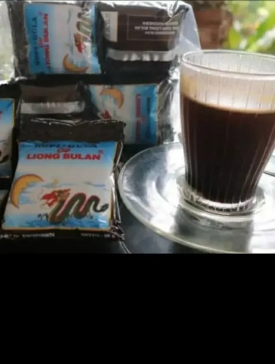 Kopi liong bulan plus gula 28 gr | Lazada Indonesia