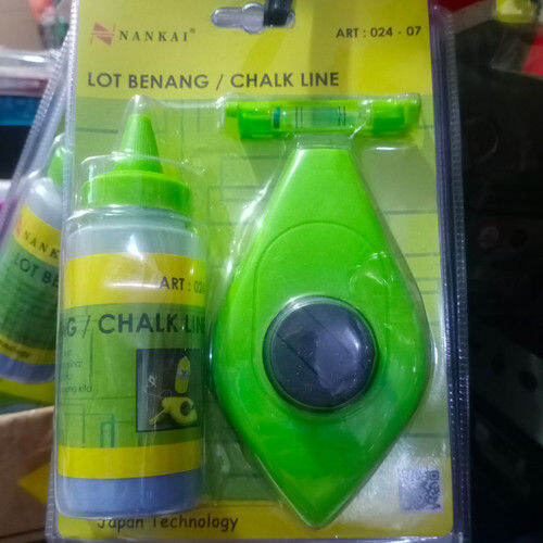 [BISA COD] Lot Tukang Benang Sipatan Tinta 30M Penggaris Benang Tinta ...