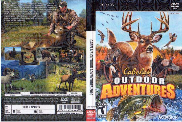PS2 GAME CABELA'S OUTDOOR ADVENTURE 2010 | Lazada
