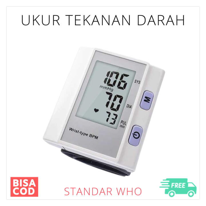 ALAT PENGUKUR TEKANAN DARAH DIGITAL STANDAR WHO Sumifun BP-210M alat ...