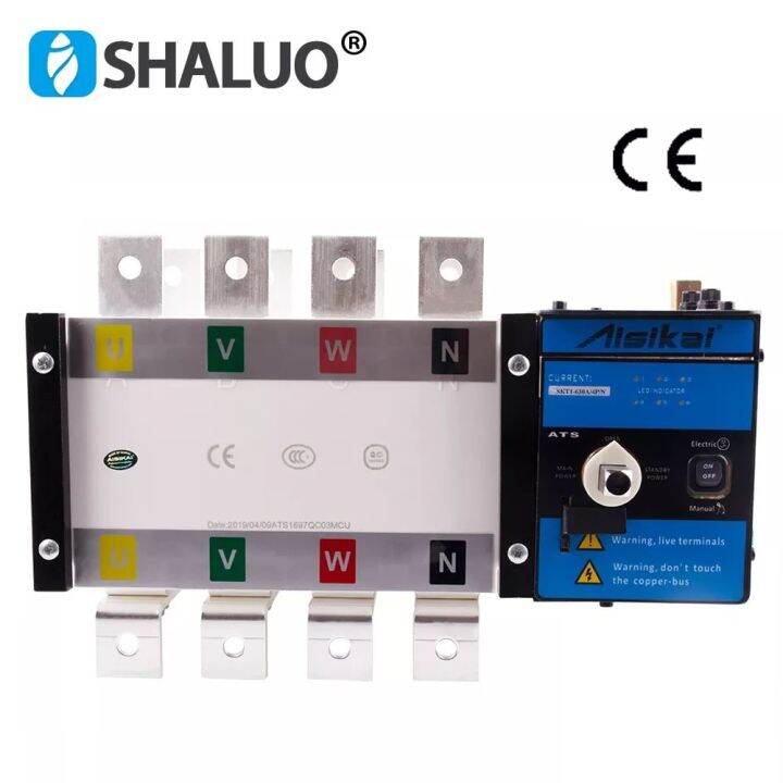 ATS 800A 4P Controller Automatic Transfer Switch Manual three phase ...