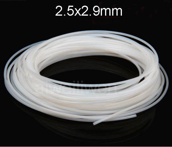 ID 2.5mm OD 2.9mm 2.5x2.9mm 10m Length PTFE Tube ...