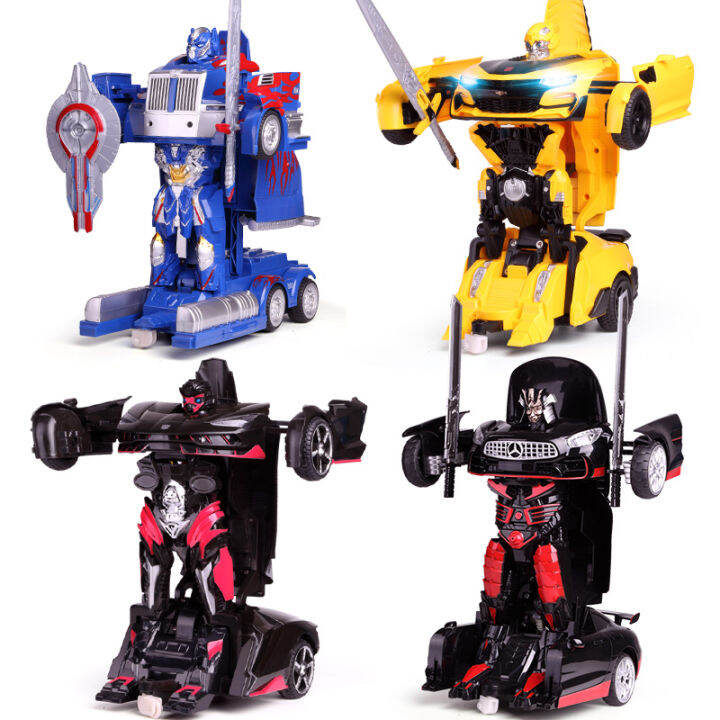 Hasbro remote control transformers 5 toy bumblebee Optimus Prime ...