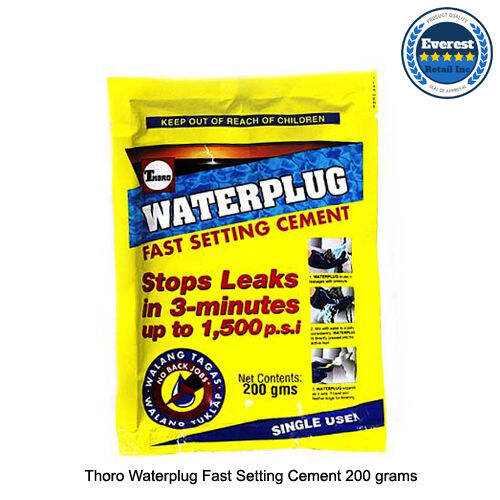 Thoro Waterplug Fast Setting Cement 200 grams | Lazada PH