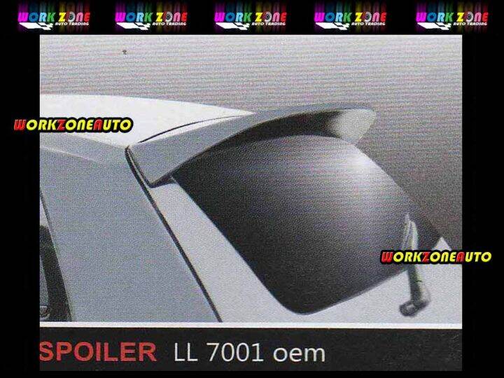 LL7001 Proton Savvy Fiber Spoiler (R3-OEM) Body kit Bodykit | Lazada
