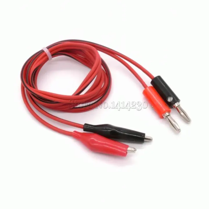 1pcs Safety Banana Plug Toggle Test Hook Clip Test Leads Probe Cable ...