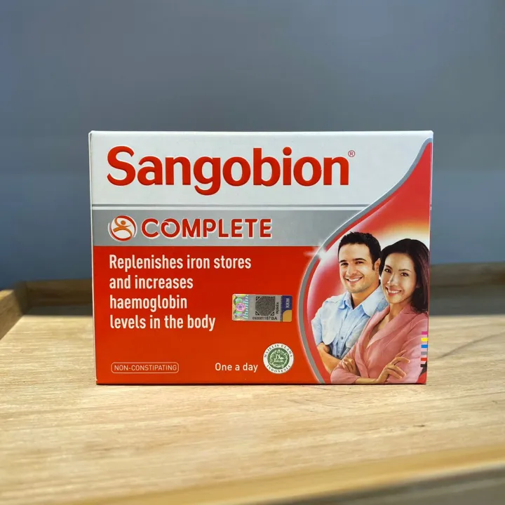 Sangobion Complete 7x4 capsules in strips Exp:23/11/24 | Lazada