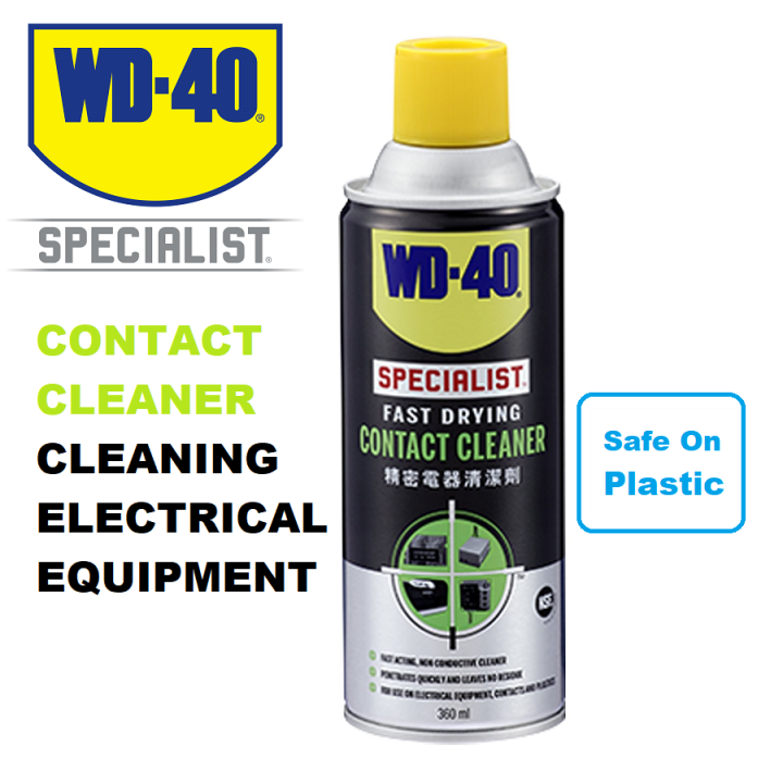 WD-40 SPECIALIST® CONTACT CLEANER 360ML | Lazada