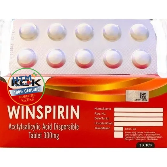 WINSPIRIN TABLET 3 x 10'S | Lazada
