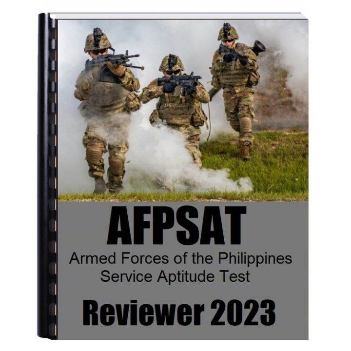 AFPSAT Military Service Aptitude Test Reviewer 2023 | Lazada PH